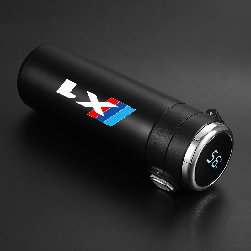 RENN AUTO 400ml Intelligent Thermos Flask Travel Sport Cup Stainless ...