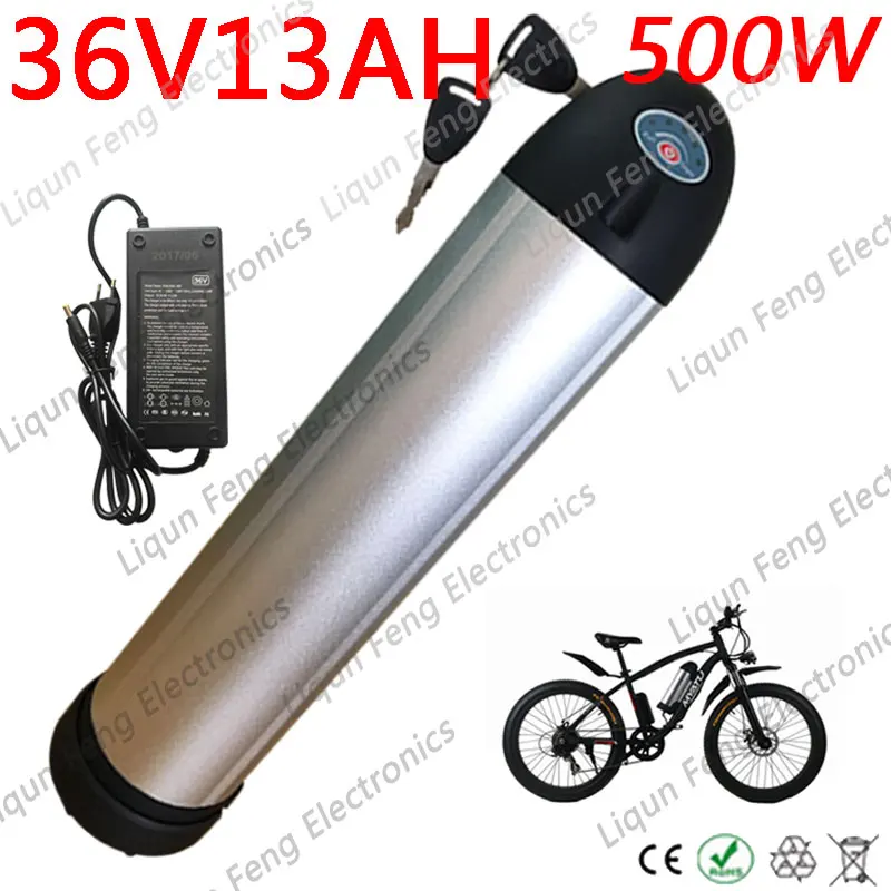 EU US No Tax Electric Bicycle Battery 36V 13AH E Bike li ion Battery 36 ...