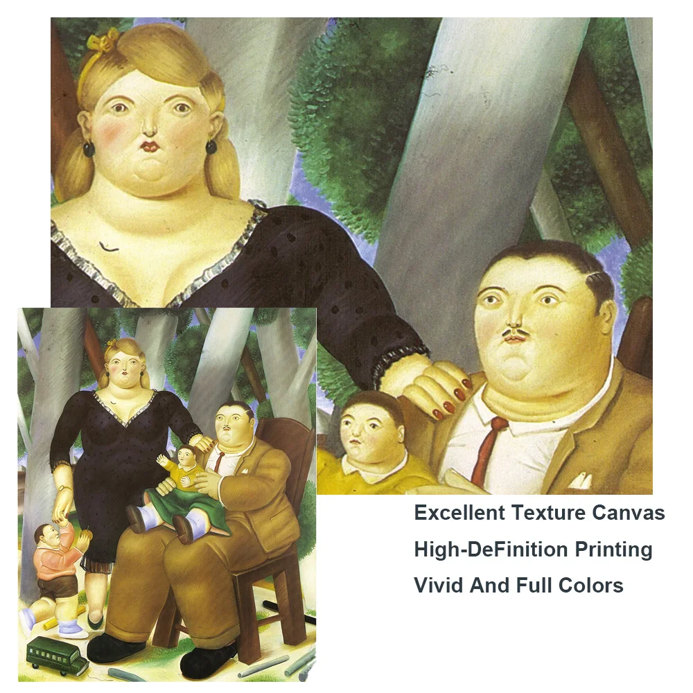 Fernando Botero Family Paintings