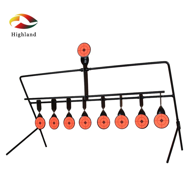 9-ring-Shooting-Target-Shooting-Metal-Target-Automatic-Reset-Spinning ...