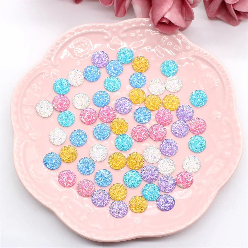 KSCRAFT 12mm Mixed Gemstones Rhinestones Sequin Stones for DIY ...