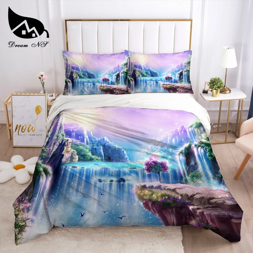 Dream-NS-Landscape-Fantasy-Color-Art-Bedding-Home-Textiles-Set-King ...