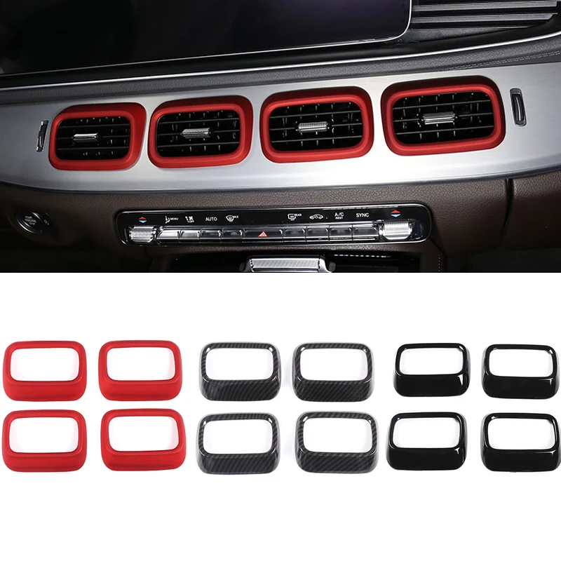 Car Central Air Outlet vent Frame Trim For Mercedes Benz GLE GLS Class ...