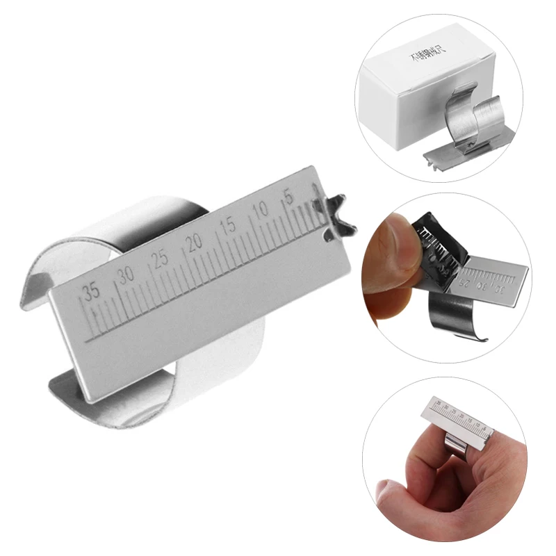 Stainless-Steel-Dental-Finger-Ruler-Equipment-Dentist-Endodontic-Span ...