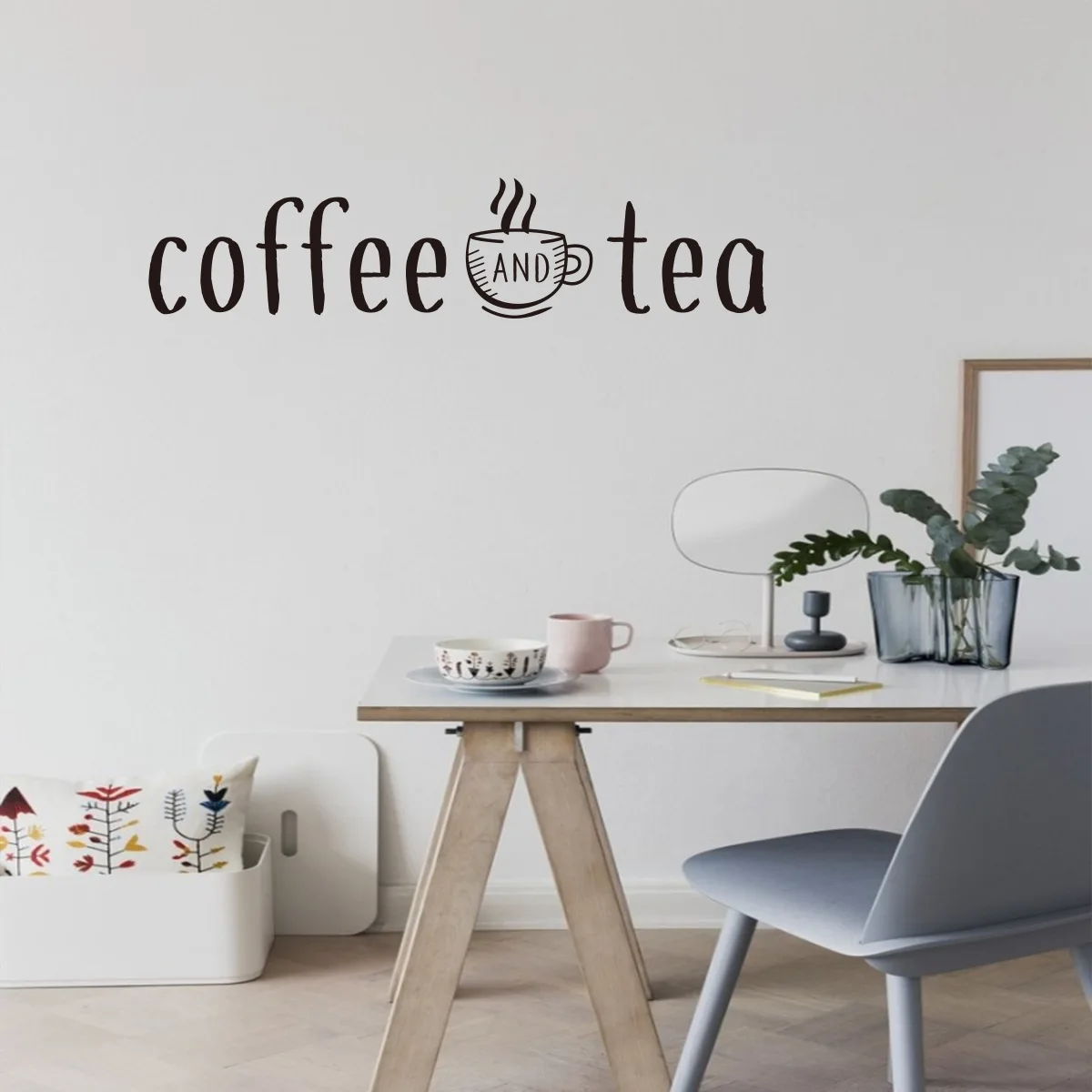 Coffee And Tea Wall Stickers Kitchen Decoration Wall Decals Home ...