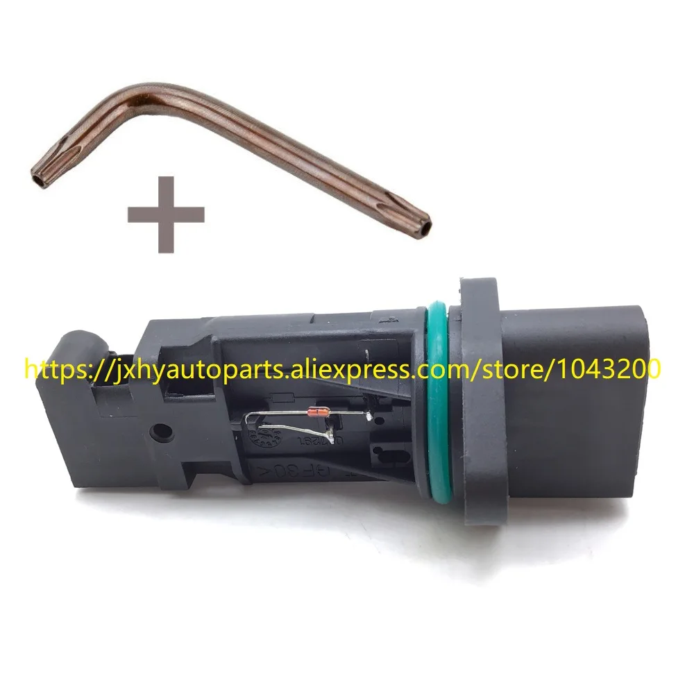 0280218165 Insert Mass Air Flow Meter Maf Sensor + Torx For Bmw 3 318i ...