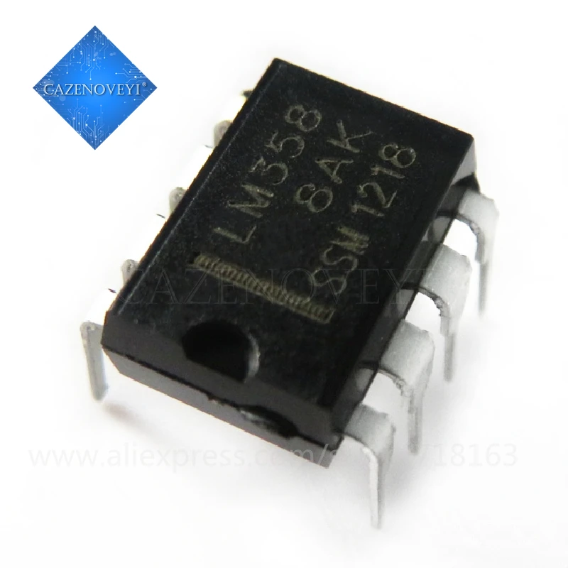 10 unids/lote LM358P LM358N LM358 DIP 8, en Stock|Circuitos integrados ...