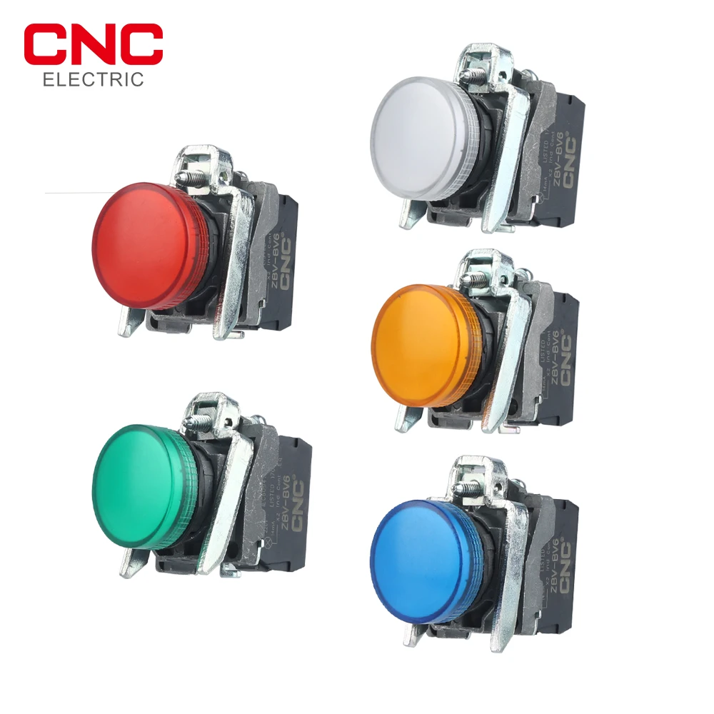 CNC-1PCS-LA167-B4-BV6-22mm-Panel-Mount-LED-Power-Electronic-Indicator ...