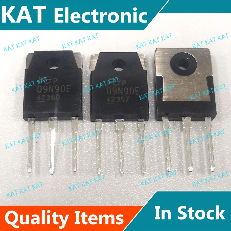 5PCS-Lot-FMH09N90E-09N90E-TO-3P-N-CHANNEL-SILICON-POWER-MOSFET-New ...