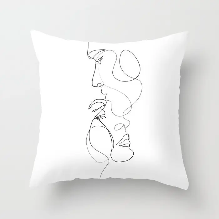 Pillow Line Drawing