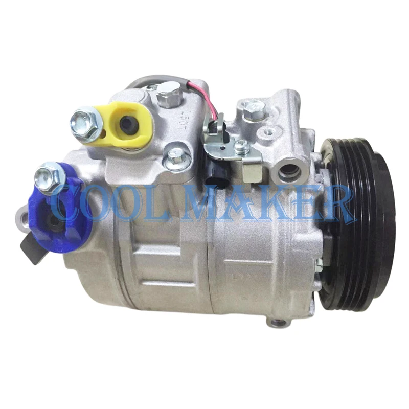 7SEU17C Ac คอมเพรสเซอร์สำหรับ BMW 5 E60 64509174802 64526917859 447180 ...
