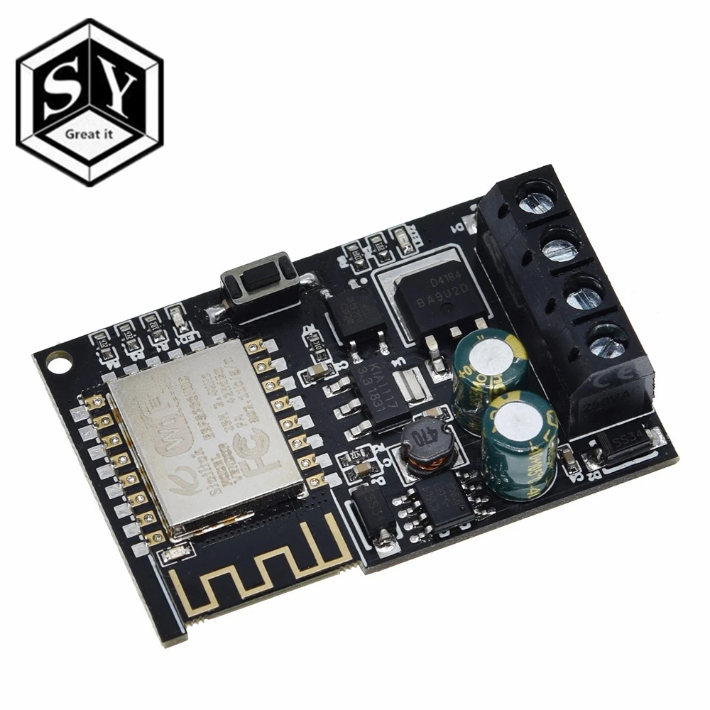 Sinilink Esp-12f Wifi Mobile Phone Remote Controller Module 5v-36v ...
