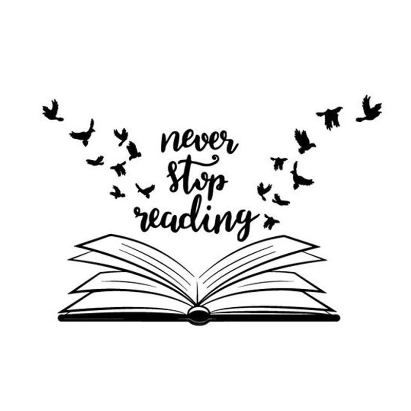 Classroom Reading Clipart Black And White