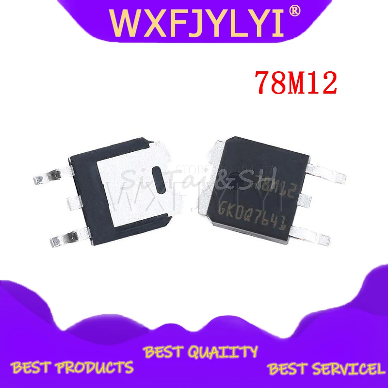 20pcs 78m12 To-252 L78m12cdt To252 L78m12 To-252-2(dpak) 12v Voltage Regulator New And Original ...