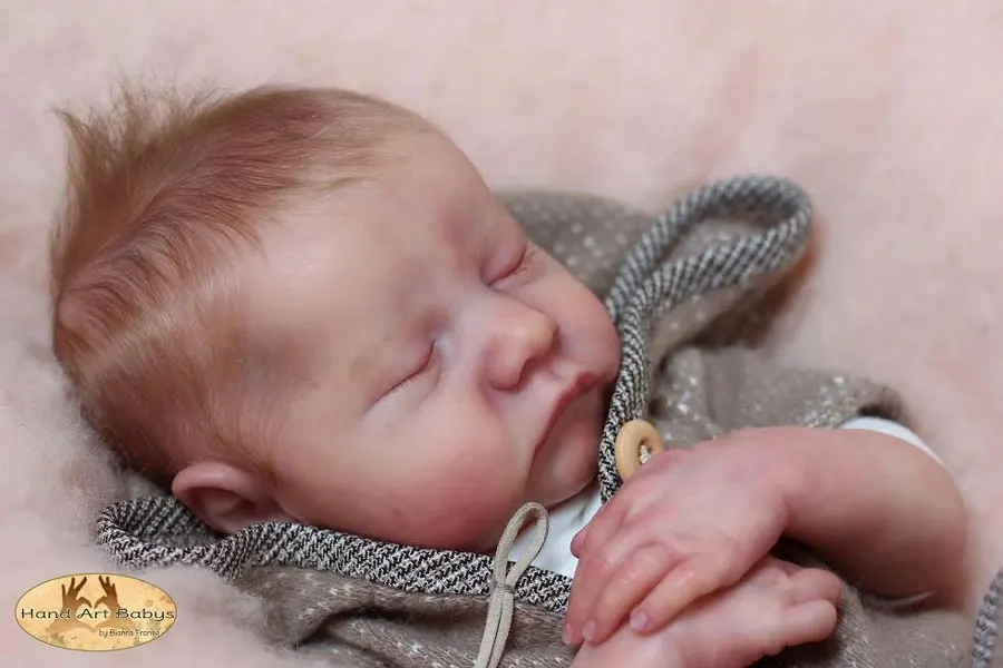 NPK 21inches reborn doll kit Levi By Bonnie lifelike real soft touch ...