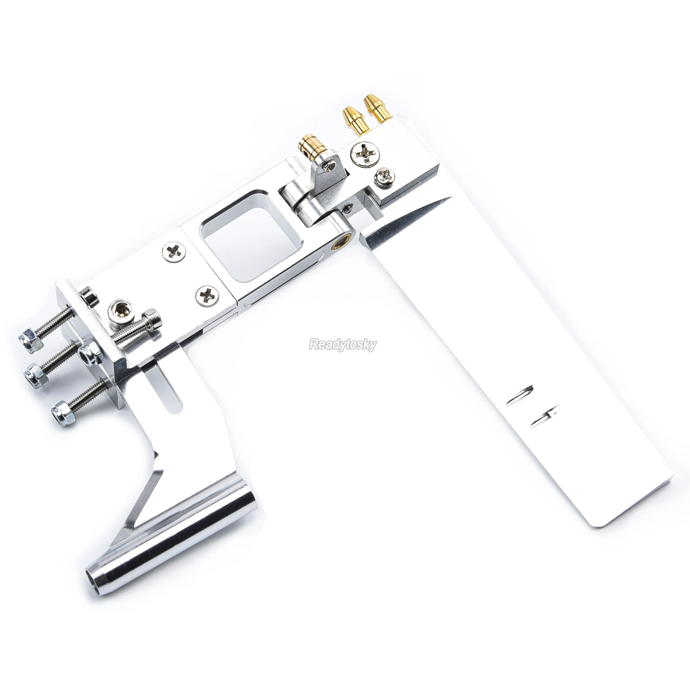 1PCS Water Absorbing Rudder Aluminum Suction Rudders with Tail 4Mm ...