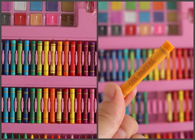 Dessin - Graphisme,Crayons de couleur pour aquarelle,ensemble de dessin ...