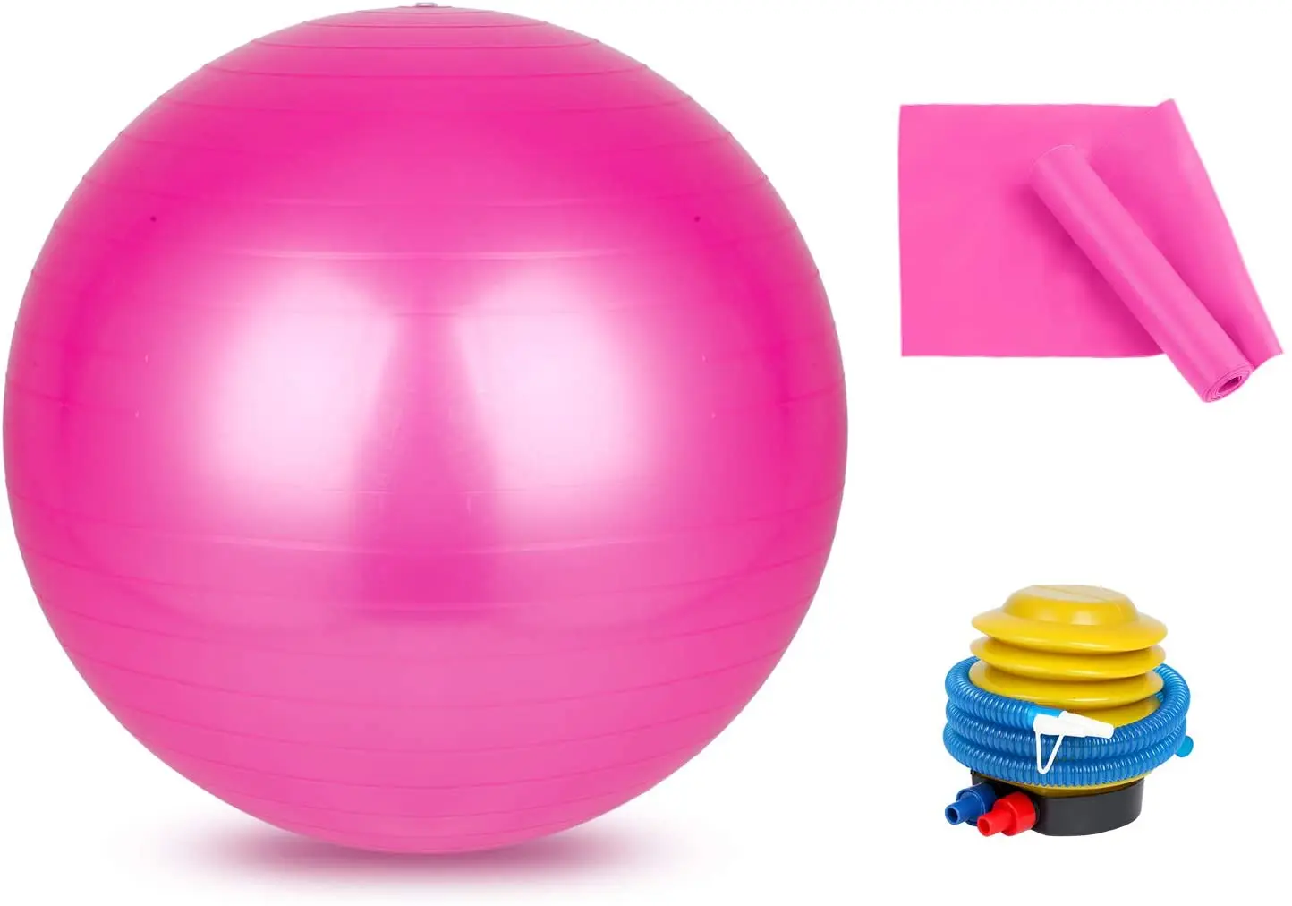 Fitness PVC Anti-burst Yoga Exercise Ball Stability