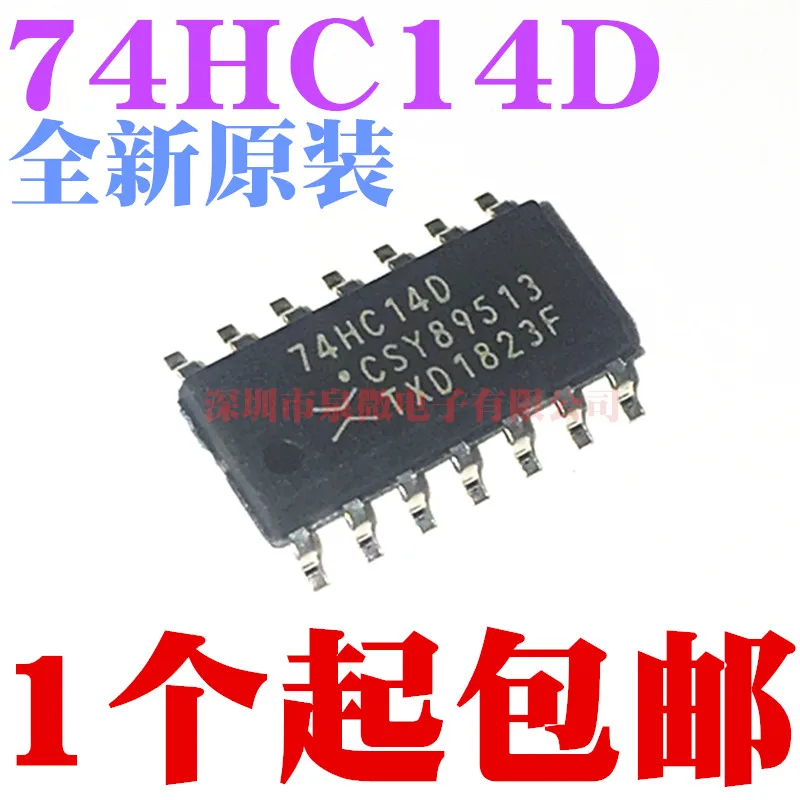 25 pçs/lote 74HC14 74HC14D SOP 14 3.9m|Integrated Circuits| - AliExpress