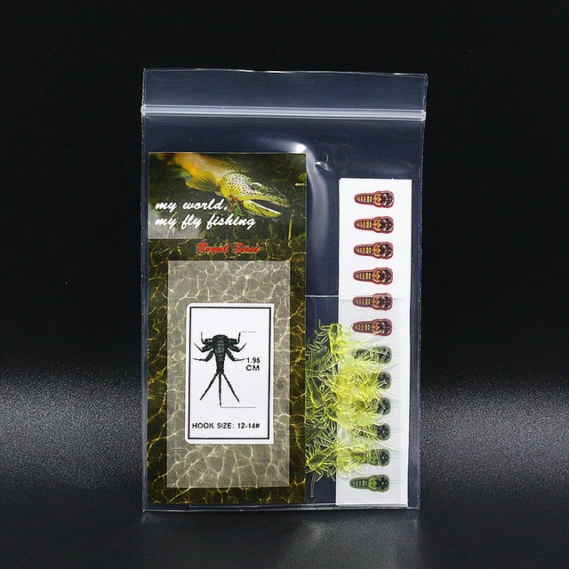 20pcs pack fly tying Mayfly nymph rubber body components with Thin skin ...