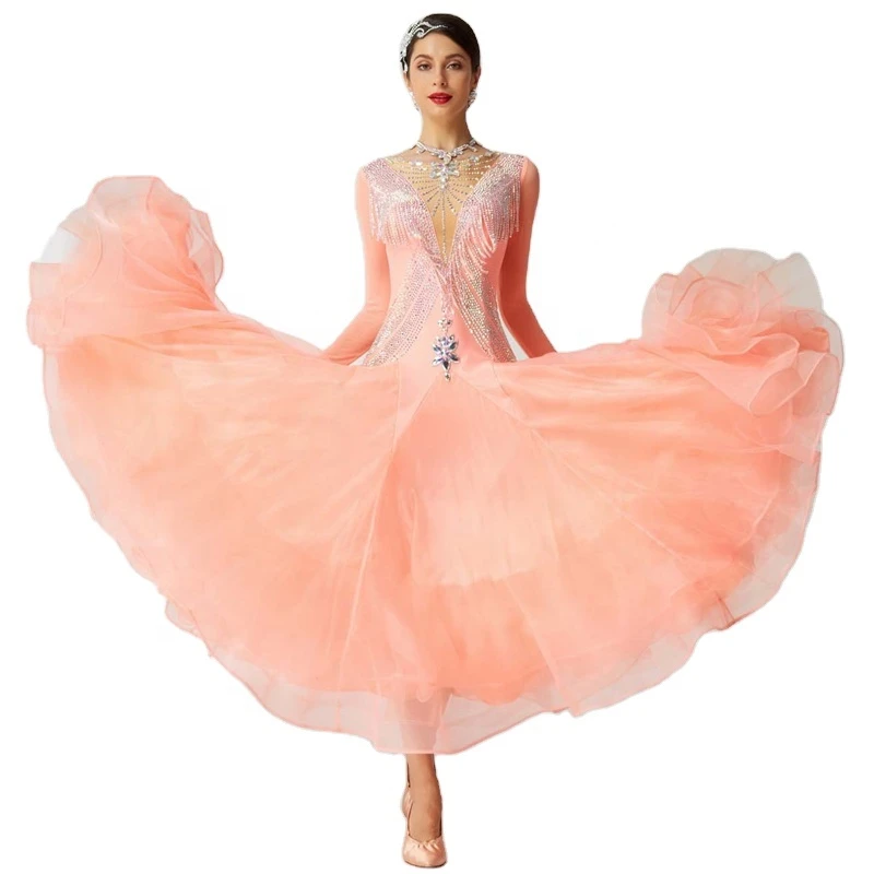 B 2055 New customer competition ballroom dance dress waltz national ...