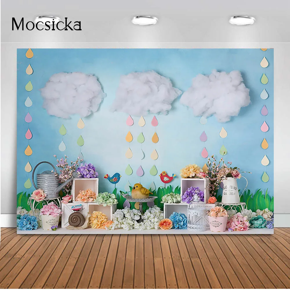 April Showers Background