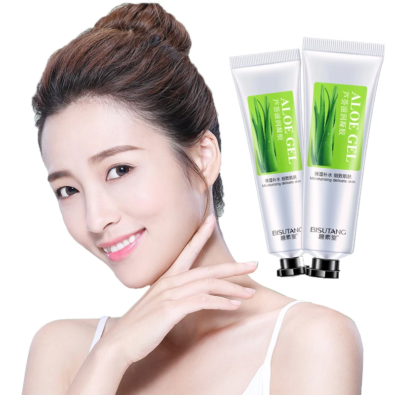 30g 페이스 크림 알로에 수딩 젤 알로에 베라 젤 스킨 케어 여드름 제거 모이스처라이징 데이 크림 썬 로션 알로에 젤셀프