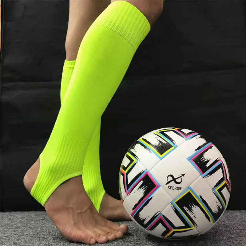 Elastic Soccer Shin Guards Adults Teenagers Football Leg Protection ...