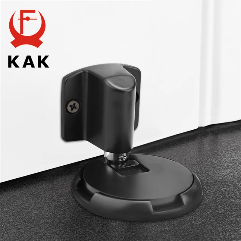 KAK Heavy Duty Magnetic Door Stopper Mechanical Door Stop Adjustable ...