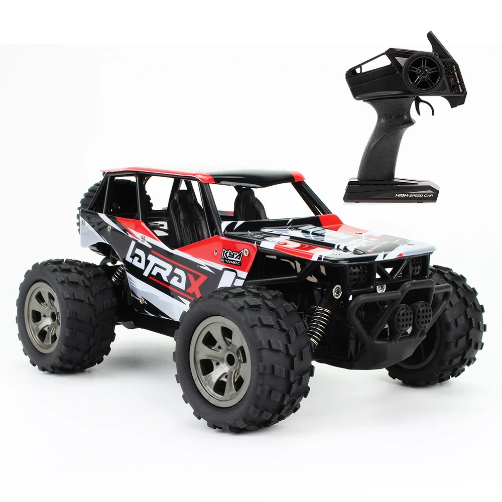 KY-1812B 2.4GHz RC Car 1/18 2WD Big Wheel RC Cars Off-Road Rock Crawler ...