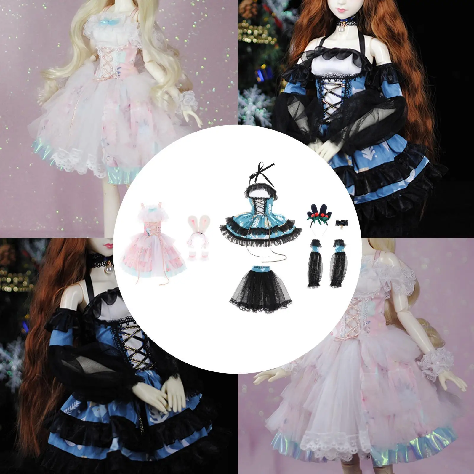 Bjd Doll Clothes Accessories | Doll Bjd Accessories Outfits - Fashion ...