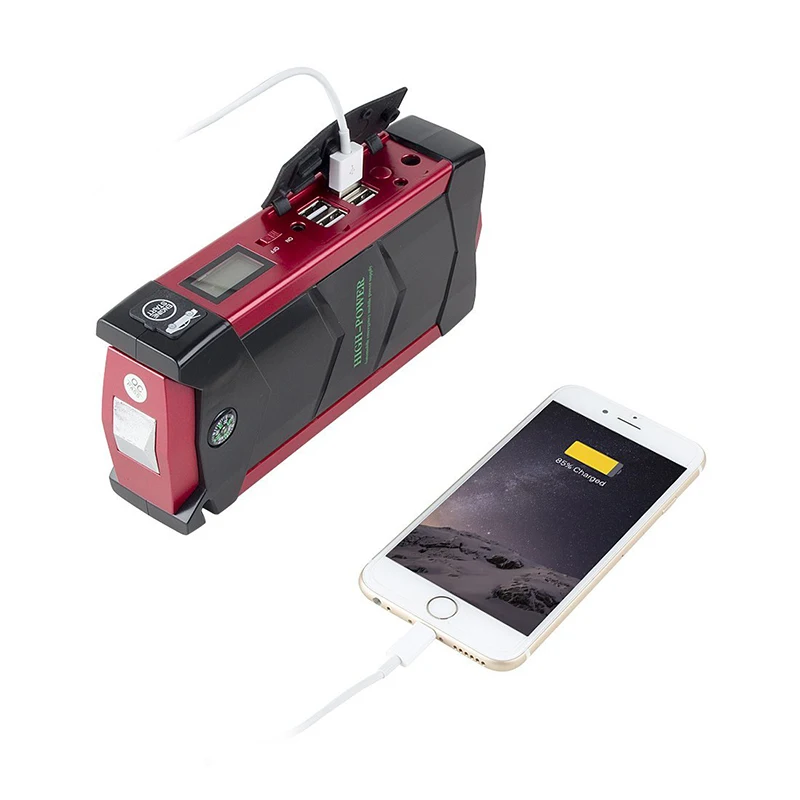 1000A Peak Car Jump Starter Phone Power Bank 12V Starting device for ...