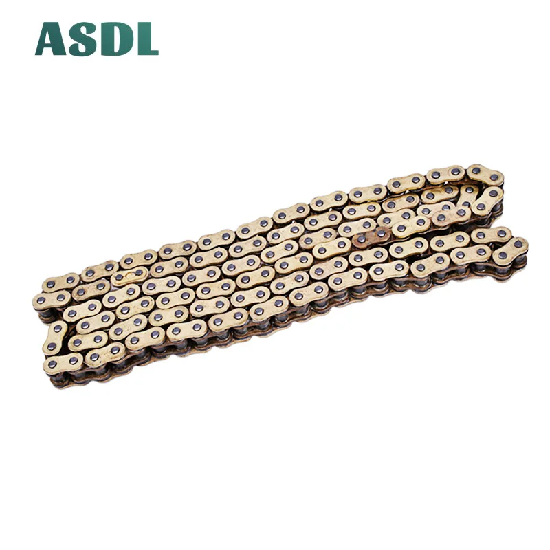 Motorcycle Drive Chain O Ring O Ring 428 Chain 130Links Gold Chain Oil ...