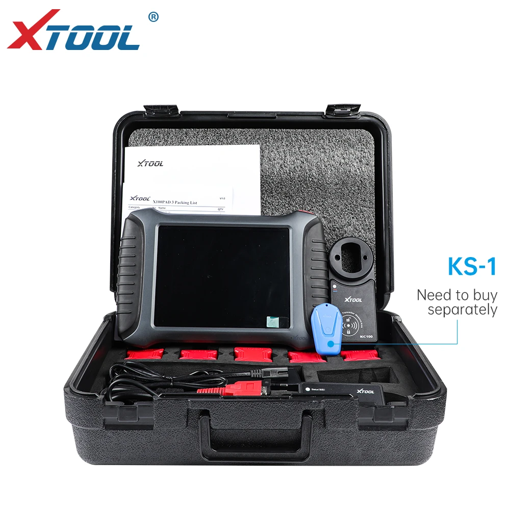 XTOOL X100 PAD3 Key Programming Scan Tool with Bi-Directional Control ...