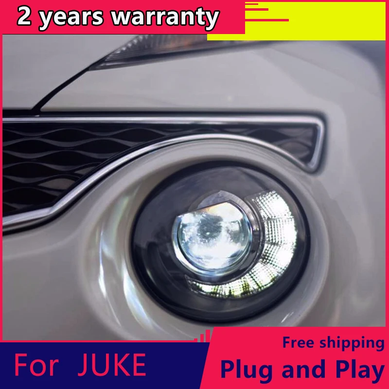 KOWELL-Car-Styling-for-Nissan-JUKE-headlights-2013-2014-2015-2018-led ...