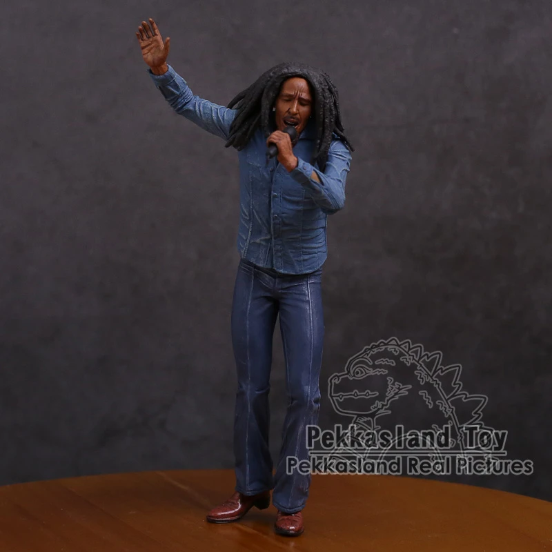 Bob Marley Music Legends Jamaica Singer & Microphone Pvc Action Figure ...