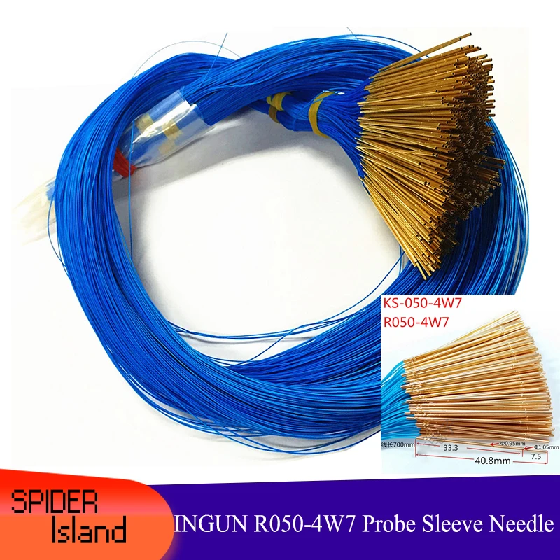 INGUN 프로브 슬리브 KS 050 E08 V30 국내 바늘 슬리브 R050 4W7, 와이어 슬리브 KS 050 4W7 바늘 ...