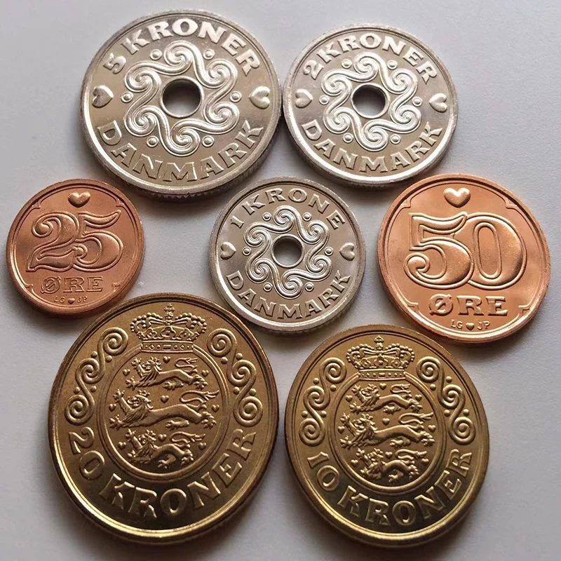 Danish Kroner Coins Danish Kroner Coins