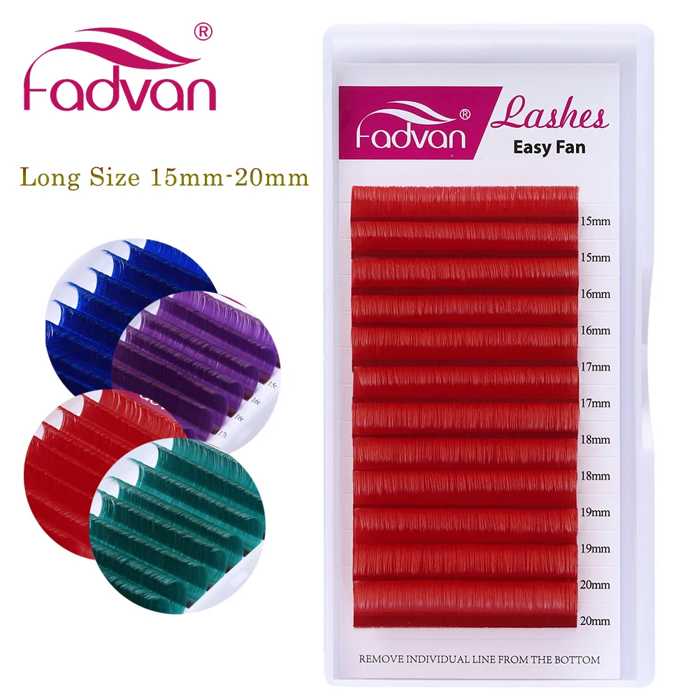 Fadvan-Long-15-20mm-Easy-Fanning-Makeup-Lashes-Mixed-8-14mm-Colored ...