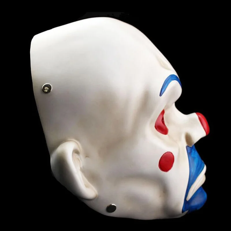 Batman Joker Clown Bank Robber Resin Masks The Dark Knight Scale ...