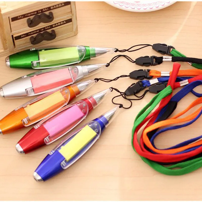 Creative Ballpoint Pen Portable Hanging Neck Multifunction ball Pens ...