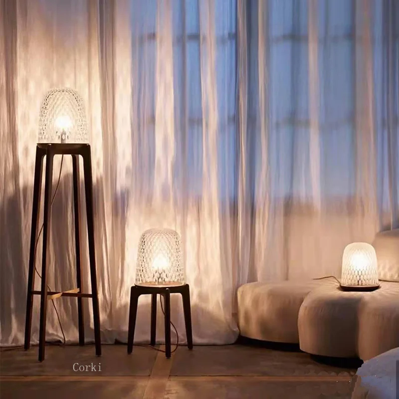 New-Design-Crystal-Table-Lamp-Modern-simple-log-desk-lamp-Nordic-French ...