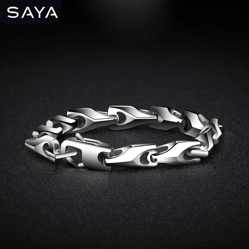 8mm-Width-Men-Classic-Heavy-Scratch-Proof-Tungsten-Chain-Bracelet-for ...