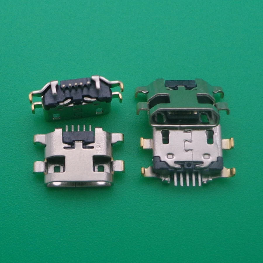 50pcs Micro Usb Jack Charging Socket Port Plug Dock Connector Heavy ...