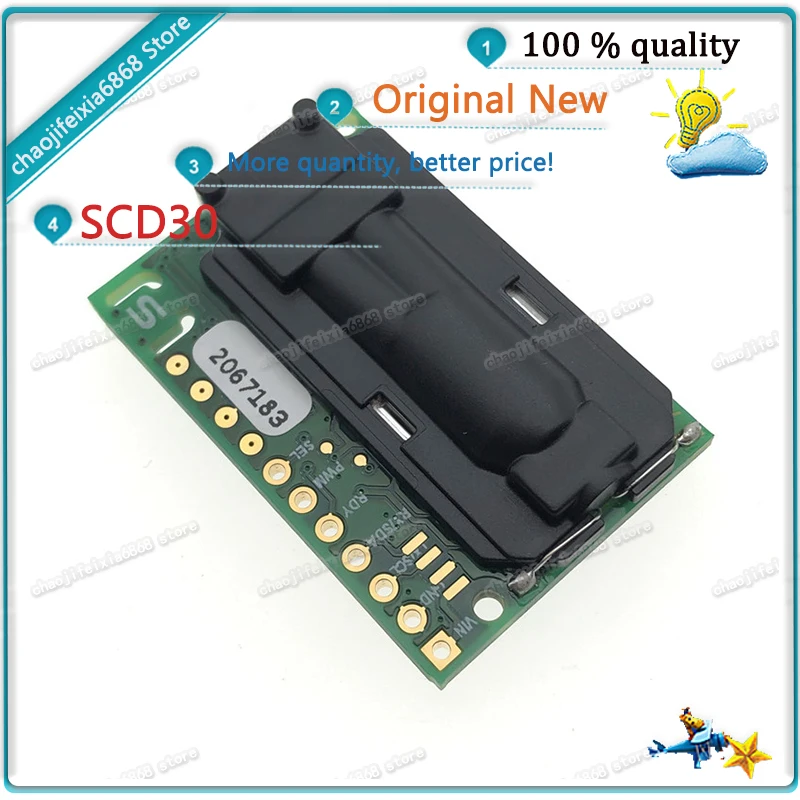 1pcs-lot-SCD30-Air-Quality-Sensors-Module-for-CO2-and-RH-T-Measurements ...