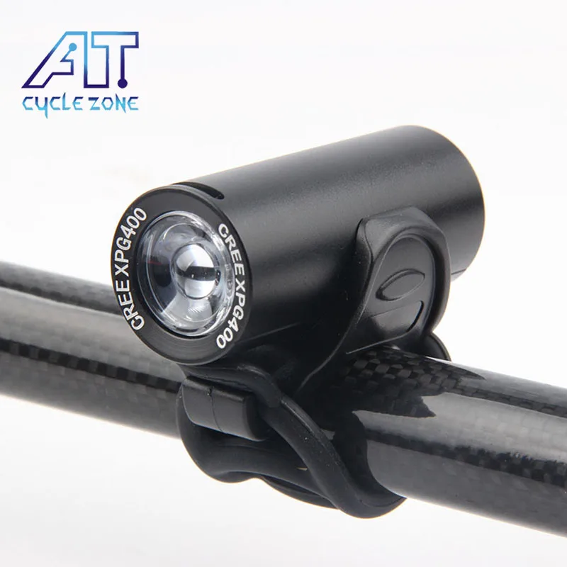 CYCLE ZONE Mini XPG Bicycle Headlight USB Waterproof Charging LED Bike ...