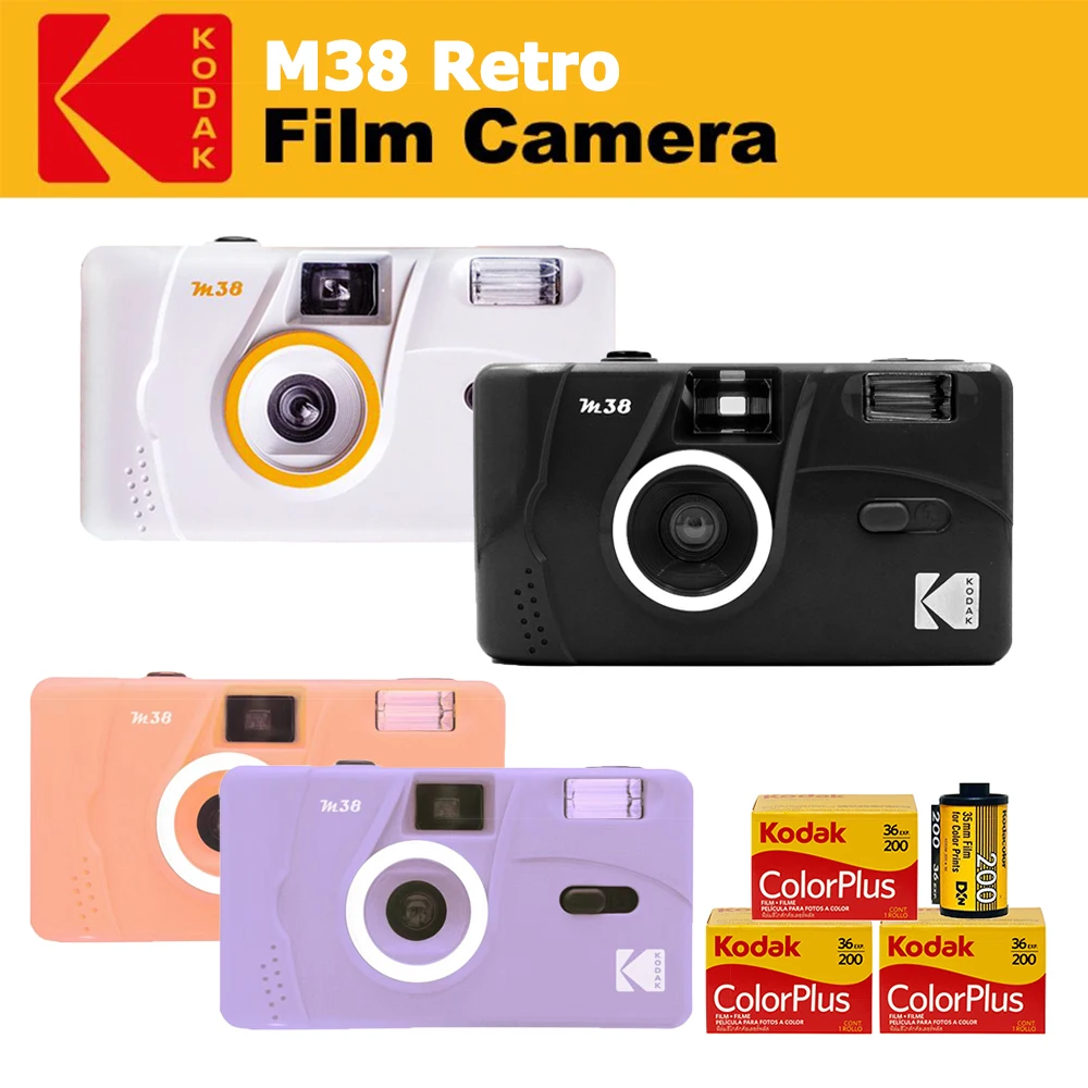 Kodak Vintage Retro M38 Ungrade M35 35mm Reusable Film Camera Starry ...