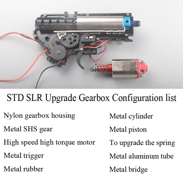 Airsoft Gearbox Diagram
