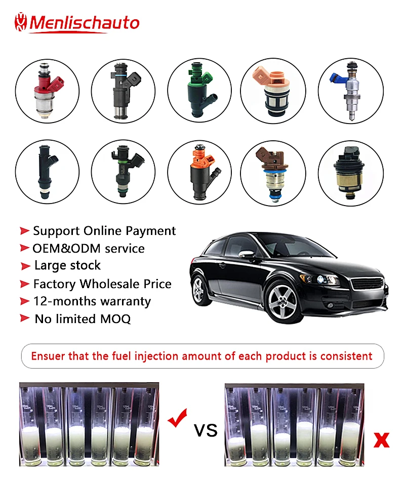 Новый разъем автомобильного инжектора OEM 0280156342, форсунка ...