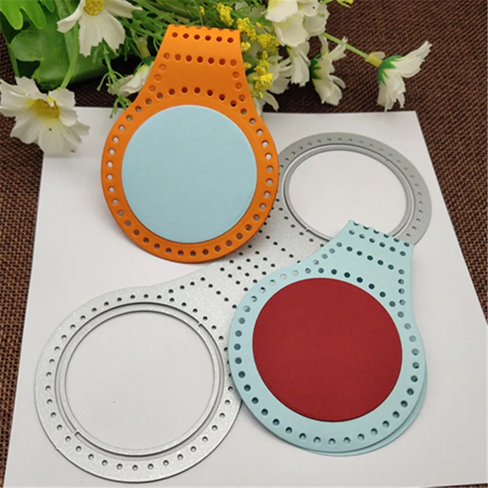 Stitched-Key-Fob-Metal-Cutting-die-keychain-shaker-Heart-Paper-Key ...